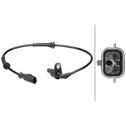 Hella Sensor, Raddrehzahl 6pu012679121 Hinterachse f&uuml;r DACIA