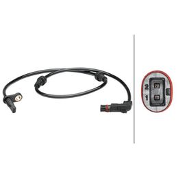 Hella Sensor, Raddrehzahl 6pu012679351 Vorderachse f&uuml;r Mercedes