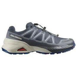 Trailrunningschuh Salomon "SPEEDCROSS PEAK", Damen, Gr. 45, blau nights, grisaille, nautical blau, Synthetik, Textil, Schuhe