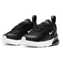 Sneaker Nike SPORTSWEAR "AIR MAX 270 (TD)", M&auml;dchen, Gr. 23,5, schwarz, wei&szlig;, anthrazit, Synthetik, Textil, Schuhe Sneaker, F&uuml;r Kinder