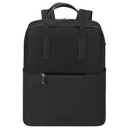 Notebookrucksack Samsonite, Gr. B/H/T: 30cm x 41cm x 12cm, schwarz, Polyester, Rucks&auml;cke, minimalistische Optik