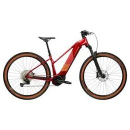 E-Bike KROSS "E-MTB Influx Hybrid 4.0 21,3Ah / 800 Wh 29 Zoll rot 12 G&auml;nge 2026" Gr. 41, rot, schwarz, Elektrofahrr&auml;der, 41cm, 29 Zoll (73,66cm)