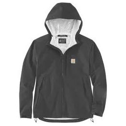 Funktions-Kapuzensweatjacke Carhartt "Bekleidung", Damen, Gr. M, schwarz, Obermaterial: 60% Baumwolle CO. 40% Polyester PES., Sweatjacken