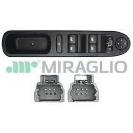 MIRAGLIO Schalter, Fensterheber 121pgp76002 vorne links f&uuml;r Peugeot