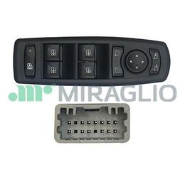 MIRAGLIO Schalter, Fensterheber 121rnp76002 vorne links f&uuml;r RENAULT