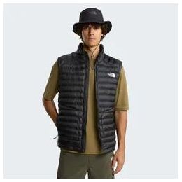 Steppweste The North Face "M HUILA SYNTH VEST", Herren, Gr. S, tnf schwarz, Obermaterial: 100% Polyester. Futter: 100% Polyester. Wattierung: 100% Polyester, Westen Steppweste