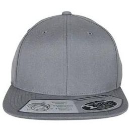 Flex Cap Flexfit "Flexfit Unisex 110 Fitted Snapback", Herren, Gr. onesize, grau, 83% Polyacryl, 15% Wolle, 2% Elasthan, unifarben, Caps