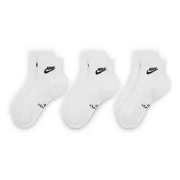 Sportsocken Nike "U NK ED ELVD ANK 3P FUTRA -144", Damen, Gr. L (42/45), multi, color2, Obermaterial: 69% Baumwolle, 29% Polyester, 2% Elasthan, Socken Sportsocken