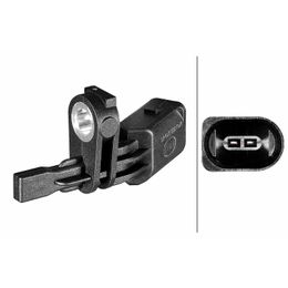 Hella Sensor, Raddrehzahl 6pu358216511 Vorderachse f&uuml;r Audi