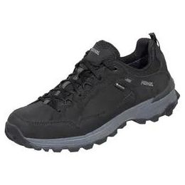 Trekkingschuh Meindl "Toledo 2 GTX", Damen, Gr. 11,5, schwarz, Obermaterial: 50% Rindsleder Leather cow. 50% Lammleder LEL., Schuhe Trekkingschuh
