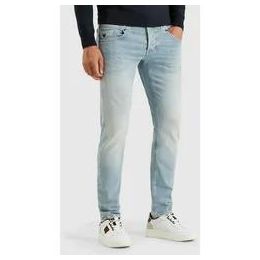 PME-Legend Tapered-fit-Jeans PME LEGEND "Jeans Carior PTR450", Damen, Gr. 33, L&auml;nge 34, bleach super summer, Denim/Jeans, Obermaterial: 98% Baumwolle, 2% Elasthan, unifarben, regular fit kn&ouml;chellang, Jeans, im Five-Pocket Style