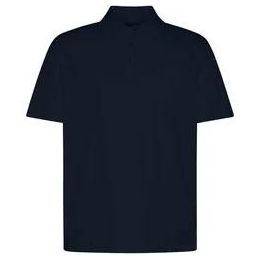 Poloshirt Bugatti, Herren, Gr. 4XL, 390, marine, 50% Baumwolle, 50% Polyester, unifarben, normal, ohne Ausschnitt, Shirts, Modern Fit aus einem Baumwollmix