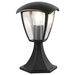Trio LEUCHTEN Au&szlig;en-Stehlampe "VENTA, dekorative Outdoor Wegeleuchte H&ouml;he 30cm, exkl 1x E27 max 10W", schwarz matt, 1, H: 30cm, 1 Stk., Leuchten, kleine Stehleuchte f&uuml;r Garten oder Terrasse, Leuchtmittel wechselbar