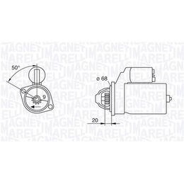 MAGNETI MARELLI Starter 063226801010 f&uuml;r ROVER