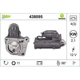 Valeo Starter 438095 f&uuml;r Opel Volvo Vaughall RENAULT Suzuki