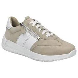 Sneaker Josef Seibel "Gabby 01, sand-kombi", Herren, Gr. 42, beige (sand, kombi), Obermaterial: 100% Rindsleder Leather cow., Schuhe Sneaker