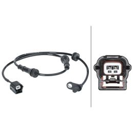 Hella Sensor, Raddrehzahl 6pu012679821 Hinterachse f&uuml;r NISSAN