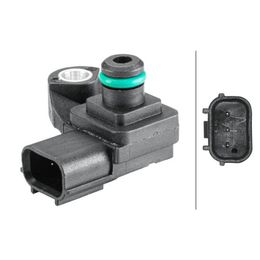 Hella Sensor, Saugrohrdruck 6pp358152361 f&uuml;r ACURA