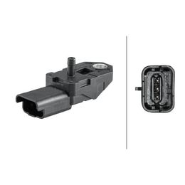 Hella Sensor, Saugrohrdruck 6pp358152341 f&uuml;r MWM Ford MAZDA LANCIA Citro&euml;n/Peugeot Peugeot TOYOTA