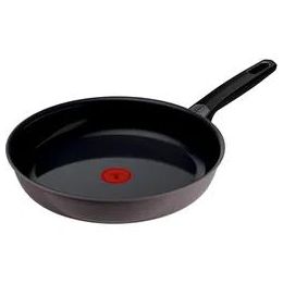 Bratpfanne Tefal "Ceramic Control Grey", grau, B:29,8cm H:8,4cm L:47,8cm &Oslash;:28cm, Pfannen, Bratpfanne, Keramikbeschichtung, Induktion, Thermo-Signal Temperaturanzeiger