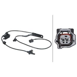 Hella Sensor, Raddrehzahl 6pu012679771 Vorderachse f&uuml;r TOYOTA