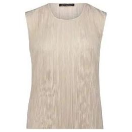 T-Shirt Betty Barclay "Damen mit Glanzeffekt", Damen, Gr. 42, grau beige, Jersey, Obermaterial: 100% Polyester, festlich, loose fit normal, Rundhals, Shirts T-Shirt