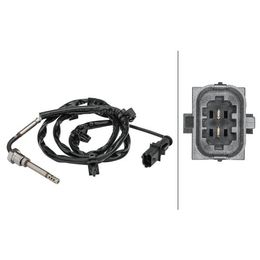 Hella Sensor, Abgastemperatur 6pt358181401 f&uuml;r Opel GM