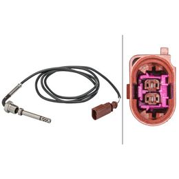 Hella Sensor, Abgastemperatur 6pt358181421 f&uuml;r VW Porsche