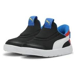 Sneaker Puma "Courtflex v3 SLIPTECHTM Sneakers Kinder", M&auml;dchen, Gr. 27, schwarz, wei&szlig; rotmazing rot, Obermaterial: Synthetik, Textil. Futter: Textil. Innensohle: Textil. Laufsohle: Synthetik, Schuhe Sneaker