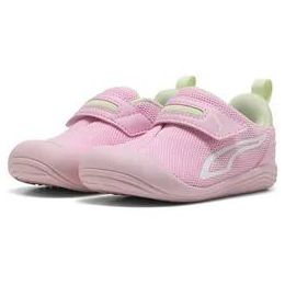Sneaker Puma "Kitten Mesh Sneakers Kinder", Kinder, Gr. 22, pink shimmer wei&szlig; apple spritz gr&uuml;n, Obermaterial: Synthetik, Textil. Futter: Textil. Innensohle: Textil. Laufsohle: Gummi, Schuhe Sneaker