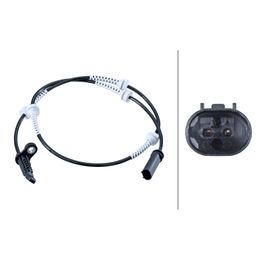 Hella Sensor, Raddrehzahl 6pu358216831 Hinterachse f&uuml;r BMW