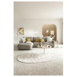 Sch&ouml;ner Wohnen Ecksofa "Wonder, Organische Eck-Lounge f&uuml;r dein Zuhause", taupe, B:318cm H:86cm T:188cm, 100% Polyester, SCH&Ouml;NER WOHNEN-KOLLEKTION, Sofas, Ecksofa, Sanfte Kurven, Kammerkissen-Komfort & maximale Entspannung