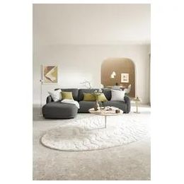 Sch&ouml;ner Wohnen Ecksofa "Wonder, Organische Eck-Lounge f&uuml;r dein Zuhause", anthrazit, B:318cm H:86cm T:188cm, 100% Polyester, SCH&Ouml;NER WOHNEN-KOLLEKTION, Sofas, Ecksofa, Sanfte Kurven, Kammerkissen-Komfort & maximale Entspannung