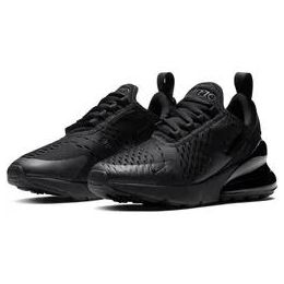 Sneaker Nike SPORTSWEAR "AIR MAX 270 (GS)", M&auml;dchen, Gr. 40, schwarz, schwarz, Synthetik, Textil, Schuhe Sneaker, F&uuml;r Kinder & Jugendliche
