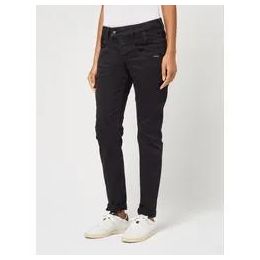 Slim-fit-Jeans Gang "94MARGE", Damen, Gr. 27, N-Gr, prewashed, Denim/Jeans, Obermaterial: 84% Baumwolle, 13% Polyester, 3% Elasthan, slim fit lang, Jeans Slim-fit-Jeans, mit besonderem 4-Knopf-Verschluss, Topseller