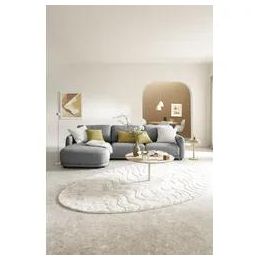 Sch&ouml;ner Wohnen Ecksofa "Wonder, Organische Eck-Lounge f&uuml;r dein Zuhause", grau, B:318cm H:86cm T:188cm, 100% Polyester, SCH&Ouml;NER WOHNEN-KOLLEKTION, Sofas, Ecksofa, Sanfte Kurven, Kammerkissen-Komfort & maximale Entspannung