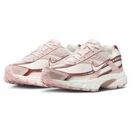 Sneaker Nike SPORTSWEAR "Initiator", Herren, Gr. 43, phantom, echo pink, fossil stone, rot sepia, Leder, Textil, Schuhe Sneaker, inspiriert vom Design des Nike P-6000
