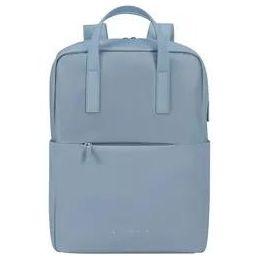 Notebookrucksack Samsonite, Gr. B/H/T: 30cm x 41cm x 12cm, blau, Polyester, Rucks&auml;cke, minimalistische Optik
