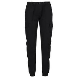 Cargohose BRANDIT "Brandit Brandit Women Melina Pants", Damen, Gr. 3XL, US-Gr&ouml;&szlig;en, schwarz, 98% Baumwolle, 2% Elasthan, unifarben, loose fit, Hosen Cargohose