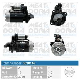 MEAT & DORIA MEAT & DORIA Starter 5010145 f&uuml;r Volvo LANCIA Iveco VAG