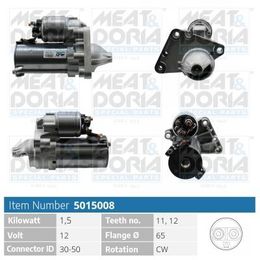 MEAT & DORIA MEAT & DORIA Starter 5015008 f&uuml;r Citro&euml;n/Peugeot Volvo LANCIA VAG MITSUBISHI Suzuki TOYOTA