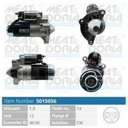 MEAT & DORIA MEAT & DORIA Starter 5015056 f&uuml;r LANCIA Citro&euml;n/Peugeot ALFA ROMEO MITSUBISHI
