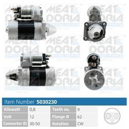 MEAT & DORIA MEAT & DORIA Starter 5030230 f&uuml;r ALFA ROMEO LANCIA Fiat VAG