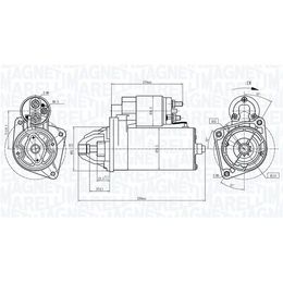 MAGNETI MARELLI Starter 063721687010 f&uuml;r Fiat