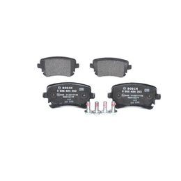 Bosch Bremsensatz, Scheibenbremse ijg5y0tgc9 Hinterachse bel&uuml;ftet 310mm 22mm f&uuml;r VW Audi