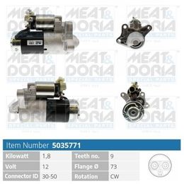 MEAT & DORIA MEAT & DORIA Starter 5035771 f&uuml;r MAZDA MITSUBISHI