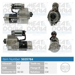 MEAT & DORIA MEAT & DORIA Starter 5035784 f&uuml;r MITSUBISHI NISSAN