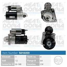 MEAT & DORIA MEAT & DORIA Starter 5010359 f&uuml;r Ford LANCIA Fiat ALFA ROMEO
