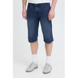Bermudas Blend "BHZinor", Herren, Gr. 3XL, US-Gr&ouml;&szlig;en, denim dunkelblau, Denim/Jeans, 68% Baumwolle, 27% Polyester, 3% Viskose, 2% Elasthan, unifarben, normal kniebedeckend, Hosen Bermudas, Klassische Jeans Caprihose im 5-Pocket-Stil
