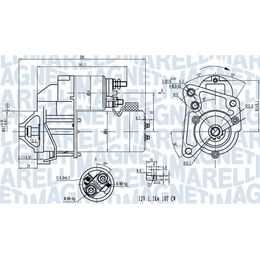MAGNETI MARELLI Starter 063720681010 f&uuml;r Volvo RENAULT